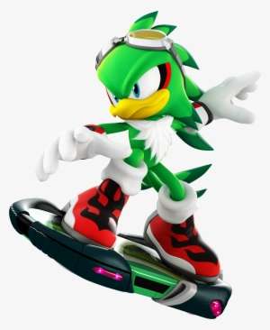 Sonic Free Riders Jet Artwork - Jet The Hawk Render PNG Image ...