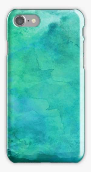 Blue Teal Turquoise Watercolor Background Iphone 7 - Mobile Phone Case ...
