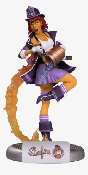 Starfire Dc Bombshells 11” Statue - Dc Comics Bombshells Figures PNG ...