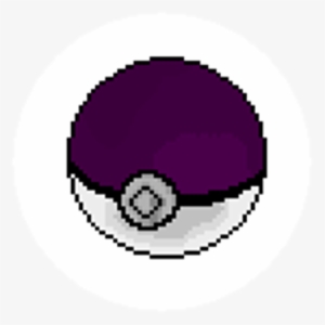 Dark Purple Pokeball - Pixel Art Amazing World Of Gumball PNG Image ...