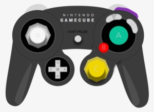Images Of Gamecube Controller Png - Gamecube Controller Black PNG Image ...