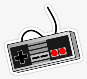 Retro Game Controller By Chillee Wilson - Clip Art Nes Controller PNG ...