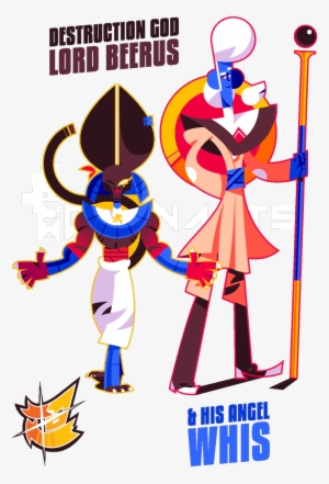 Destruction God Beerus And Angel Whis - God Of Destruction Whis PNG ...