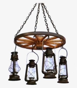 Wagon Wheel Chandeliers - Ceiling Fixture PNG Image | Transparent PNG ...