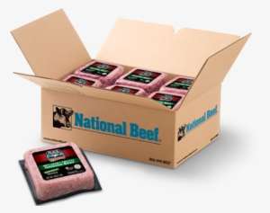 Convenient Ground Beef Bricks - Box PNG Image | Transparent PNG Free ...