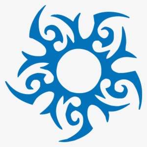 Sol-tribal - Drawing Of A Black Sun PNG Image | Transparent PNG Free ...
