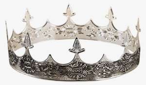Silver Medieval Crown - Silver Crown Png PNG Image | Transparent PNG ...