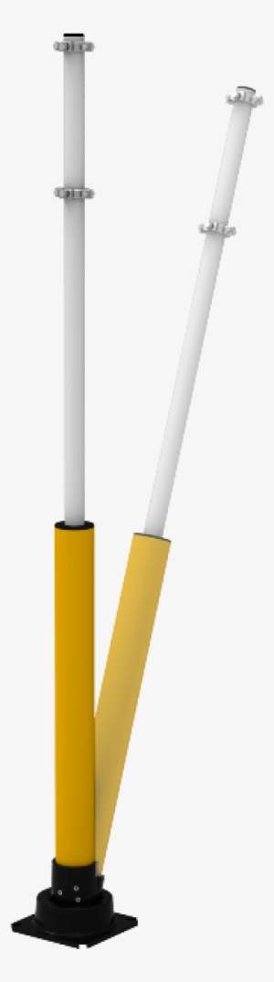4” Slowstop Rebounding Bollard Sign Post - Weapon PNG Image ...