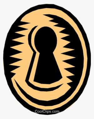 Keyhole Royalty Free Vector Clip Art Illustration - Illustration PNG ...