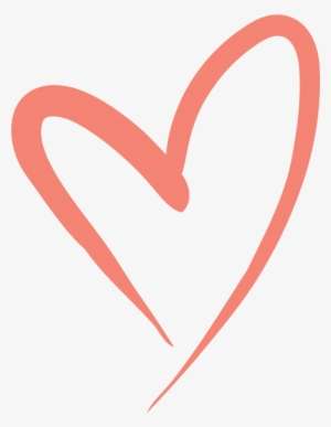 Sketch Marker - Papaya Peach - Peach Heart Transparent PNG Image ...