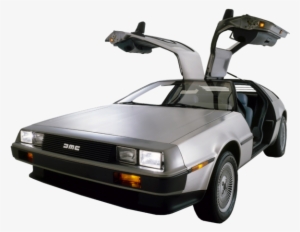 Delorean Transparent Jpg Library Library - Back To The Future Car PNG ...