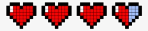 Pixel Hearts Png - 8 Bit Heart Zelda PNG Image | Transparent PNG Free ...