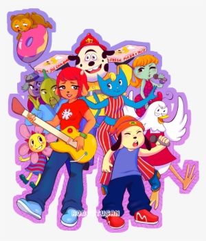 Clipart Black And White Download Parappa The Rapper - Parappa The ...