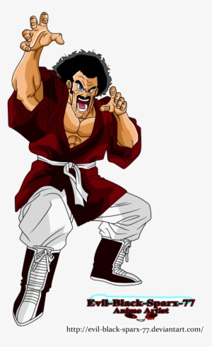 Hercules Satan Png Vector Free Stock - Mr Satan Dragon Ball Png PNG ...