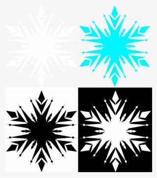 Snowflake Particle - Copo De Nieve Png Frozen PNG Image | Transparent ...