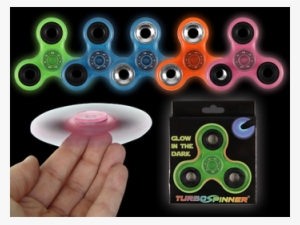 Turbo Fidget Spinner Tri Glowing Glow In The Dark Toy - Fidget Spinner ...