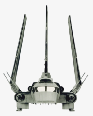 Front View Of A Lambda-class Shuttle - Lambda Class Shuttle Png PNG ...