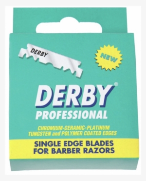 Derby Professional Single Edge Razor Blades (100 Blades) PNG Image ...