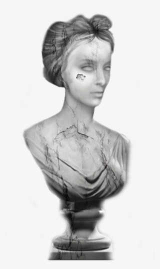 Female Marble Statue Bust Stock By Howsoonisnever On - Bust PNG Image ...