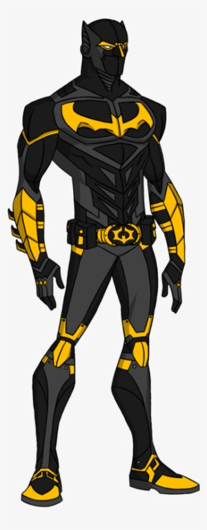 Batman Yj Redesign With Mask By Kingleonuniverse - Batman Black And ...