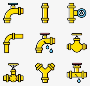 Pipes And Water Flow - Portable Network Graphics PNG Image ...