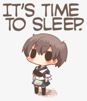 It's Time To Sleep - Anime Go To Sleep PNG Image | Transparent PNG Free ...