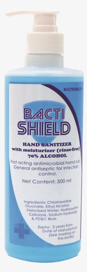 Bactishield Hand Sanitizer 500ml PNG Image | Transparent PNG Free ...