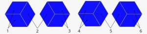 Since 3 Rhombuses Make A Hexagon, 1 Rhombus Represents - Diagram PNG Image | Transparent PNG ...