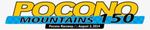 Pocono Truck Logo Nascar - Pocono Mountains 150 Logo PNG Image ...