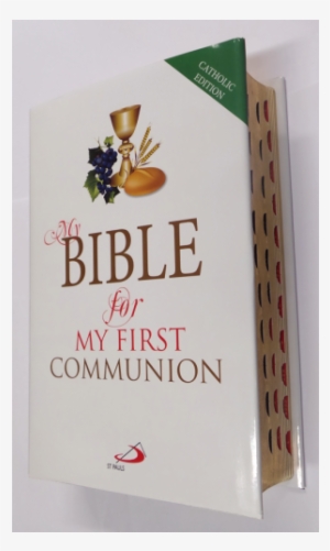 My Bible For My First Communion - First Communion PNG Image ...
