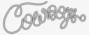 Cowboys Rope Logo-01 - Cowboy PNG Image | Transparent PNG Free Download ...