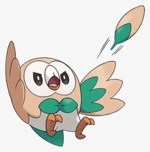Rowlet - Rowlet Pokemon Sun And Moon PNG Image | Transparent PNG Free ...