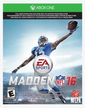 Madden Nfl 16 Ps3 Cover PNG Image | Transparent PNG Free Download on ...