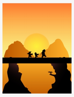 Goku, Krillin And Master Roshi - Goku Krillin Master Roshi PNG Image ...