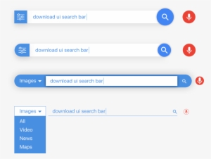 Android Search Bar Png - Search Bar Ui Design PNG Image | Transparent ...