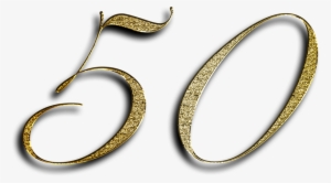 Pay, 50, Gold, Font, Training, 5, 0, Learn, - Golden 25 Anniversary Png ...