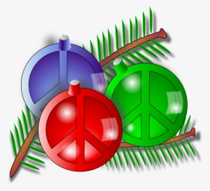 Xmas Globe Christmas Holiday Peace Symbol Sign Coloring - Christmas ...