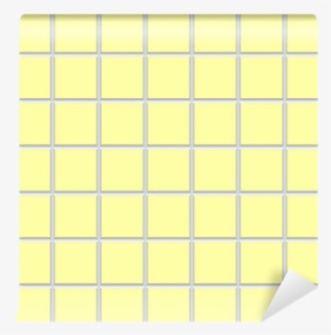 Yellow Square Ceramic Tiles Texture Wall Mural • Pixers® - Indoor Games ...