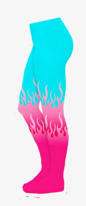 Neon Flame Tights - Sock PNG Image | Transparent PNG Free Download on ...