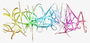Abstract Colorful Poly Base Lines, Abstract, Poly Shapes, - Line PNG ...