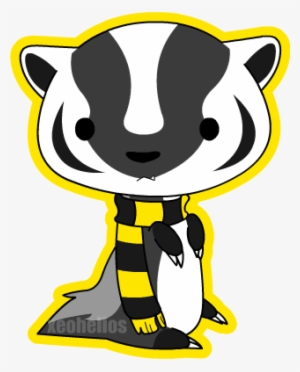 Hufflepuff Badger - Cute Hufflepuff Badger PNG Image | Transparent PNG ...