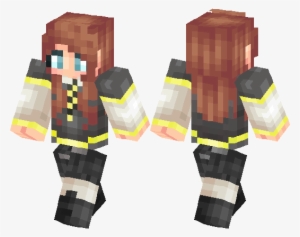Hufflepuff Girl Minecraft Skin PNG Image | Transparent PNG Free ...