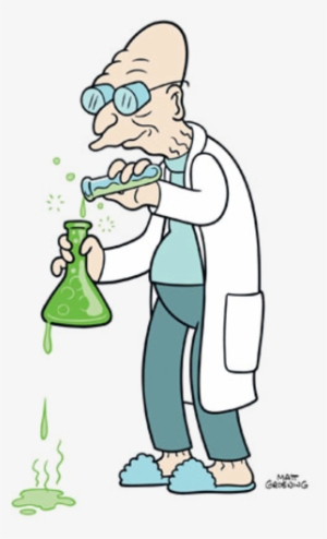 Futurama Professor Farnsworth - Professor Farnsworth PNG Image ...