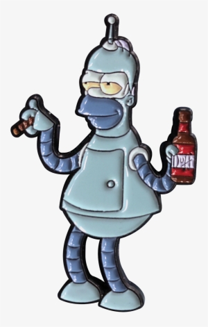 Thumbs Homer Futurama Pin Png Kill All Humans Bender PNG Image ...