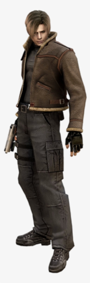 Download Kennedy Re3 - Resident Evil 4 Beta Leon | Transparent PNG ...