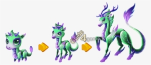 Fantasy Forest Story Jade Kirin Growth Fantasy Forest, - Fantasy Forest ...