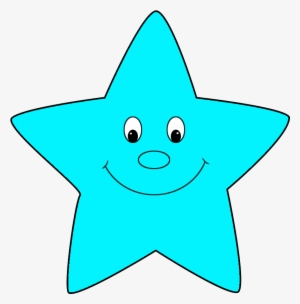 Clipart Neon Green Cartoon Light Blue Style - Blue Stars Clipart PNG ...