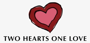 Two Hearts One Love PNG Image | Transparent PNG Free Download on SeekPNG