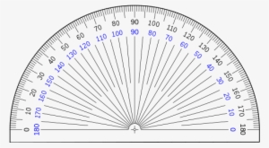 Protractor - 180 Degrees PNG Image | Transparent PNG Free Download on ...