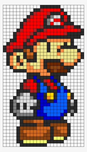 Graph Paper Drawing Mario Mushroom